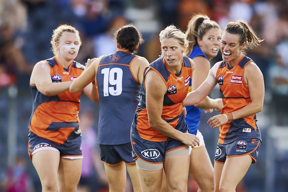AFLW Round 9: GWS Giants v Carlton | Blacktown International Sports ...