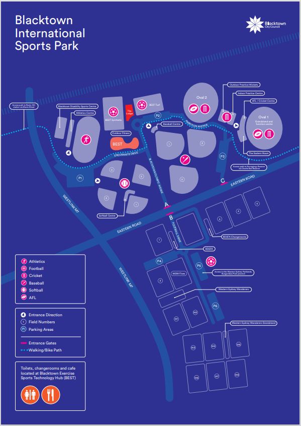 Where we are | Blacktown International Sports Park (BISP)